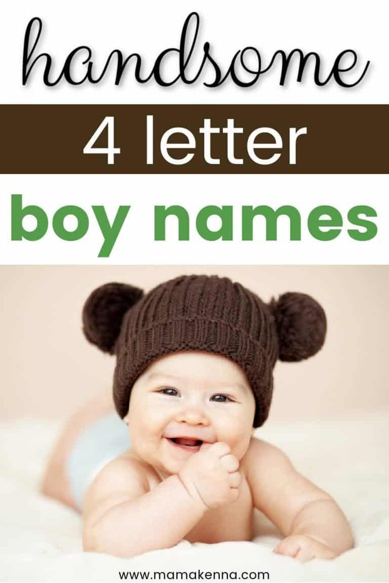 182 Super Cute Four Letter Boy Names - Mama Kenna