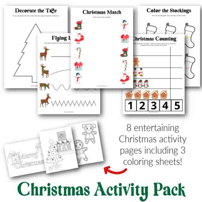 Printable Christmas Activity Sheets For Toddlers Mama Kenna Printable Christmas Activity Sheets For Toddlers Mama Kenna